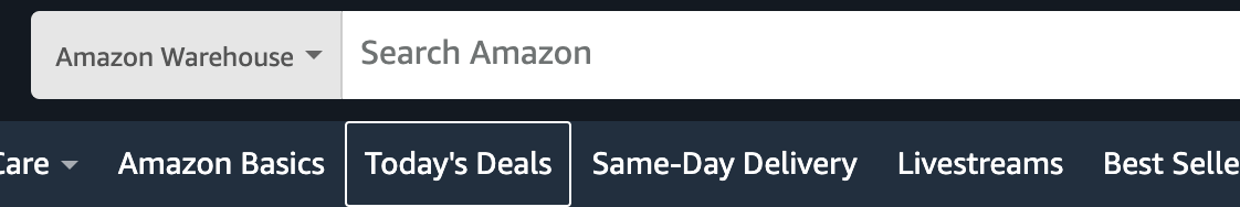 Exploring Amazons Outlet and Warehouse Deals sections - Brandy's ...